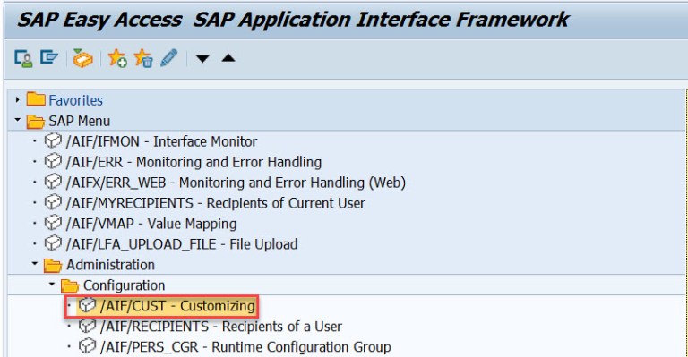 Testing Interface Message in AIF – SAPCODES