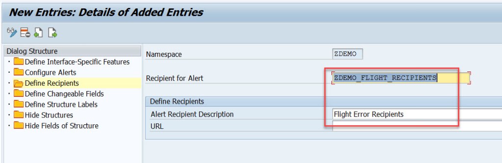 AIF Alert Configuration – SAPCODES