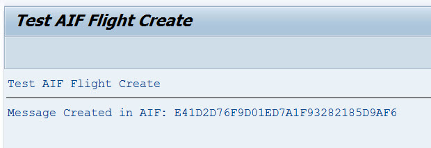 AIF Message Store – SAPCODES