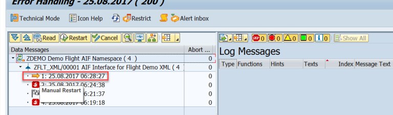 AIF Message Processing Types – SAPCODES