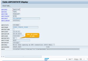 tRFC – RFC IN BACKGROUND TASK – SAPCODES