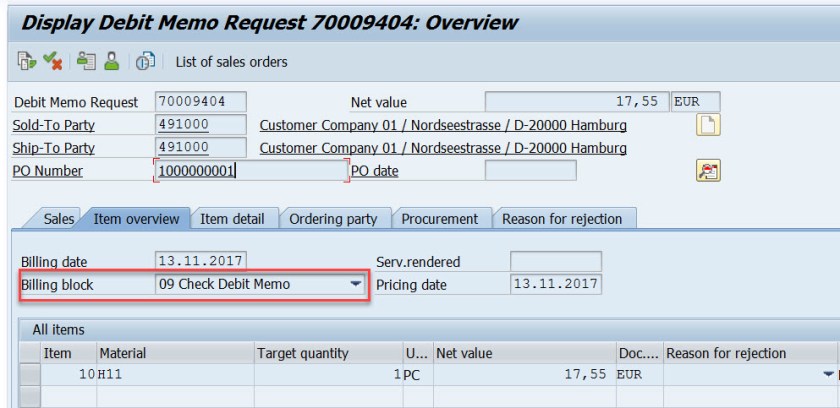 Mass Removal of SD Billing Block – SAPCODES
