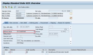 SD Delivery Block Report – SAPCODES