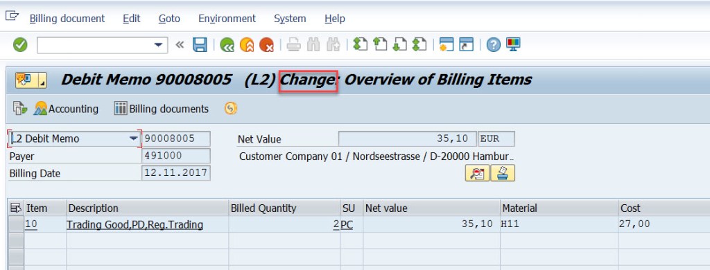 EDI Print Output Set for Billing Document – SAPCODES