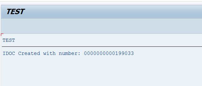 Immediate/Collective IDoc Processing – SAPCODES