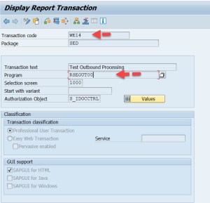Immediate/Collective IDoc Processing – SAPCODES