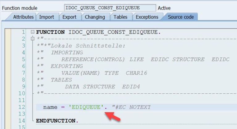 IDoc with Queue Processing – SAPCODES