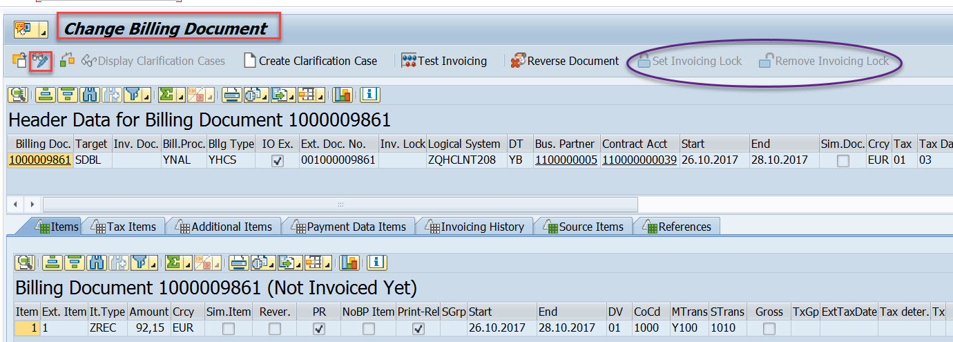 Invoicing Lock in Convergent Invoicing – SAPCODES