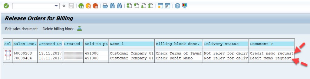 Mass Removal of SD Billing Block – SAPCODES