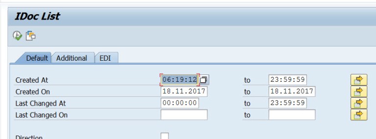 Immediate/Collective IDoc Processing – SAPCODES