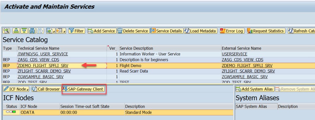 SAP Gateway Error Log – SAPCODES