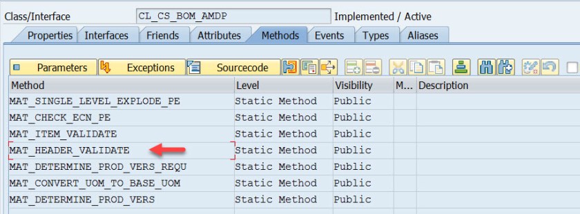 AMDP BAdI – SAPCODES