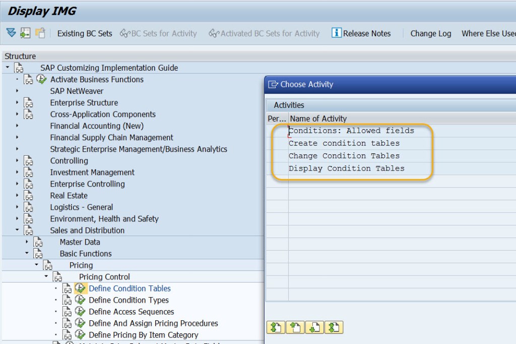 SD Pricing Condition Table – SAPCODES