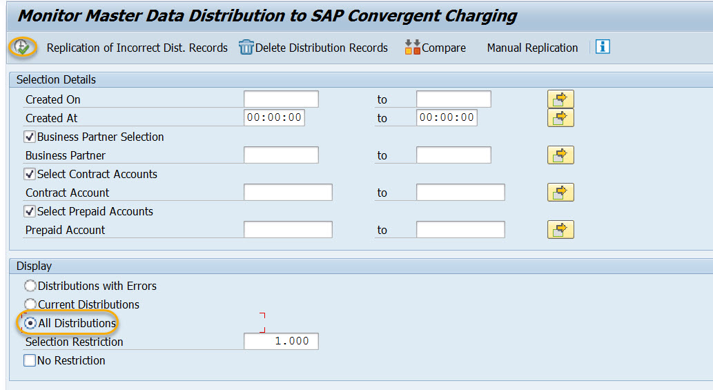 Monitor Master Data Replication to SAP CC – SAPCODES