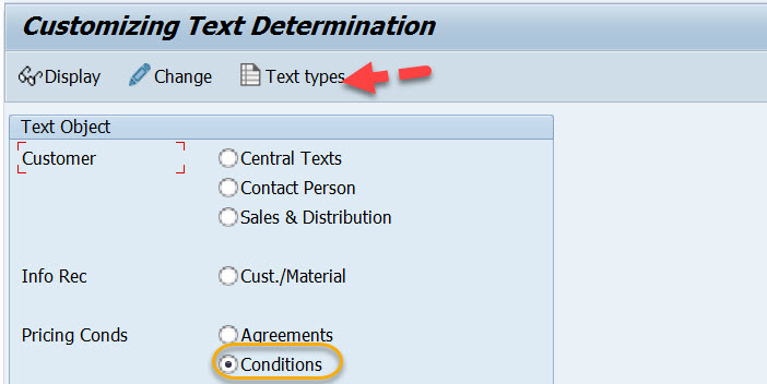SD Pricing – Condition Text – SAPCODES