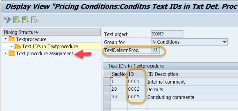 SD Pricing – Condition Text – SAPCODES