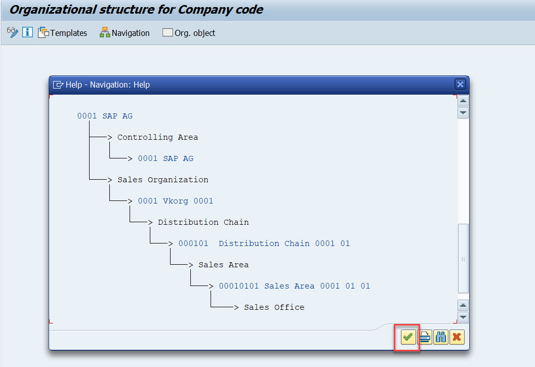 Organizational Objects – SAPCODES