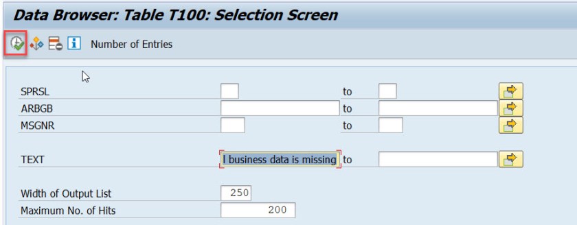How to find message class & number easily – SAPCODES