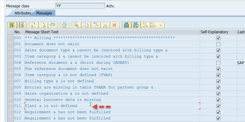 How to find message class & number easily – SAPCODES
