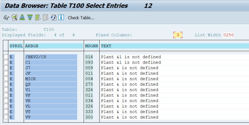 How to find message class & number easily – SAPCODES