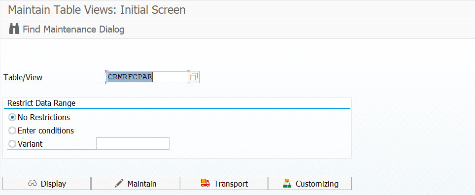 CRM , ECC and CC Connection – SAPCODES