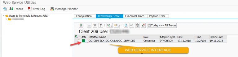 Trace Web Service – SAPCODES