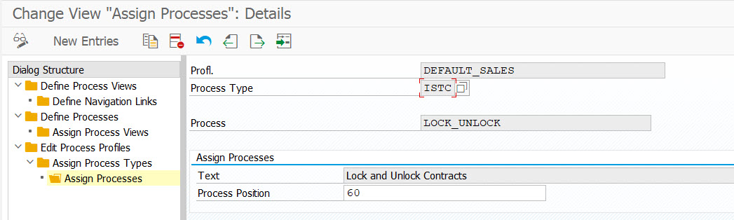 Provider Contract-Change Process Types – SAPCODES
