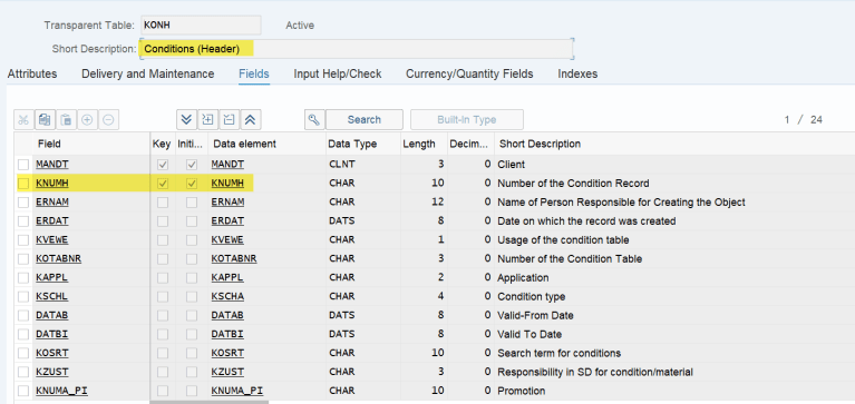 SD Price Condition Tables – SAPCODES