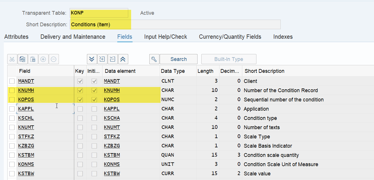 SD Price Condition Tables – SAPCODES