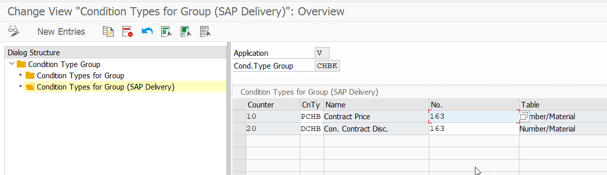 Condition Contract – SAPCODES