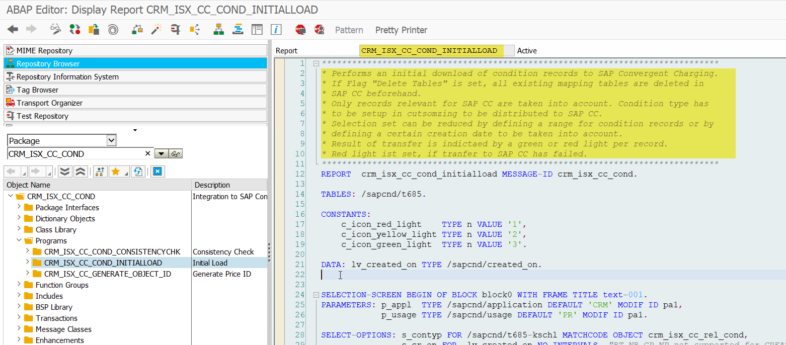 CRM Recurring Price Condition Type/Record Distribute to SAP CC – SAPCODES