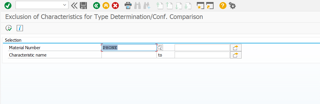 Exclude Fields in Variant Matching – SAPCODES