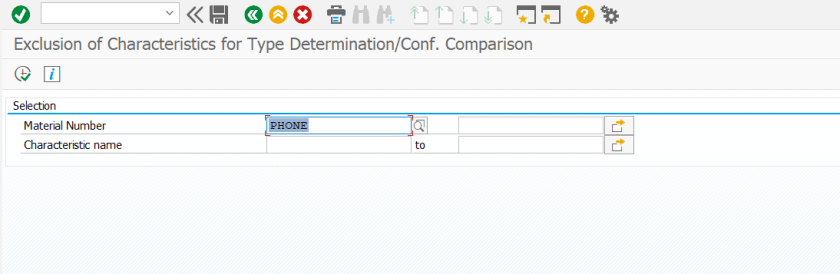 Exclude Fields in Variant Matching – SAPCODES