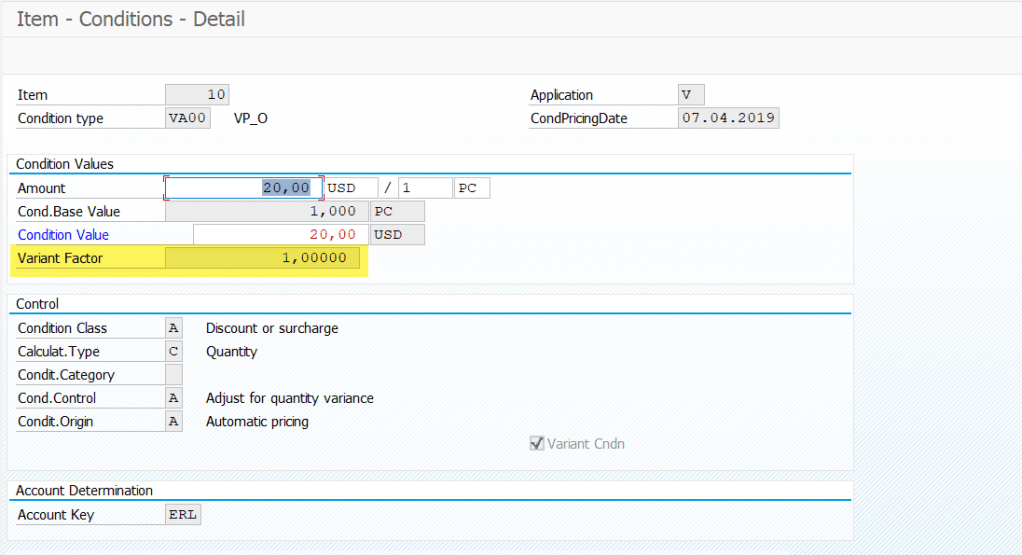 Variant Factor in Product Configuration – SAPCODES