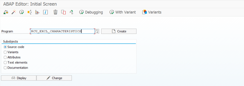 Exclude Fields in Variant Matching – SAPCODES