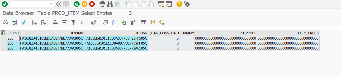 CRM Table(s) for Order Pricing – SAPCODES