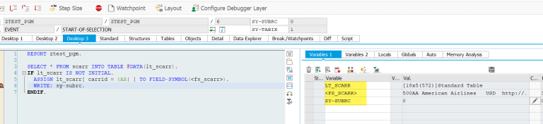 New syntax reading ITab with field symbol – SAPCODES