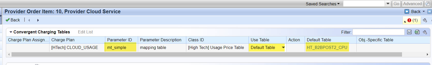 SAP CC Subscriber Mapping Table – SAPCODES