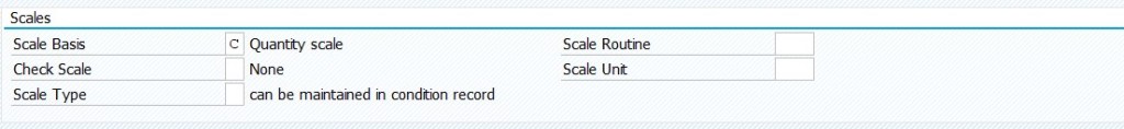 SD Pricing Different Scale Types – SAPCODES