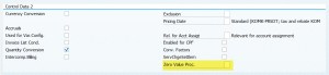 SD Pricing Condition Record with value 0 – SAPCODES