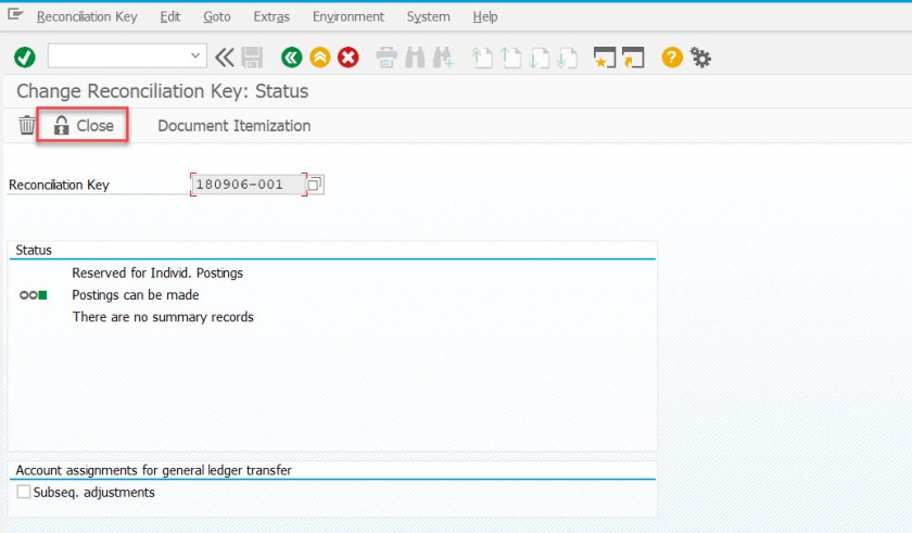 FICA Reconciliation Key – SAPCODES
