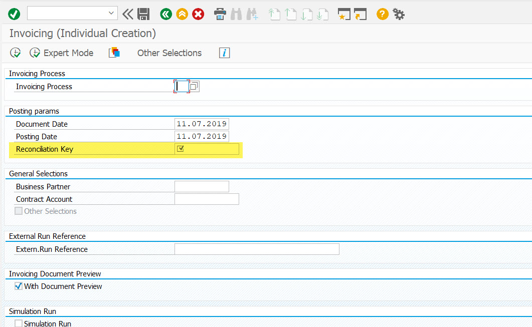 FICA Reconciliation Key – SAPCODES