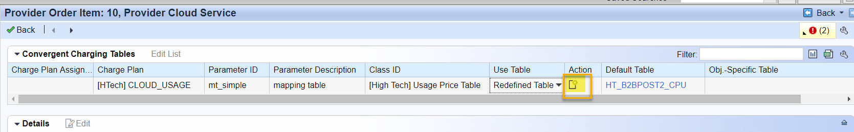 SAP CC Subscriber Mapping Table – SAPCODES