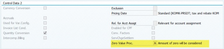 Sd Pricing Condition Record With Value 0 Sapcodes 6355