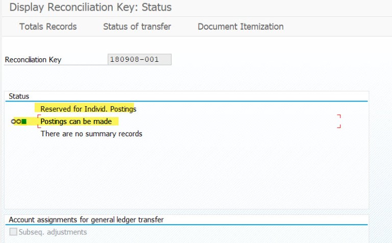 FICA Reconciliation Key – SAPCODES