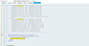 BIT Check and Enrichment – SAPCODES