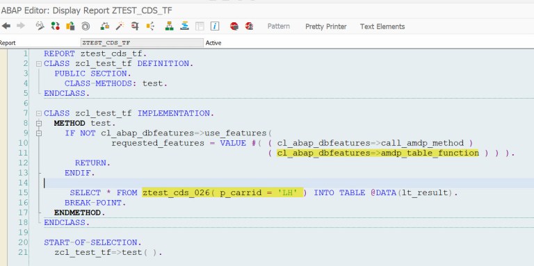 CDS Table Function – SAPCODES