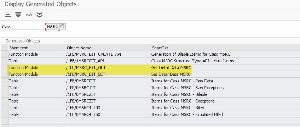 Generate Maintenance Dialog for CIT/BIT Class – SAPCODES