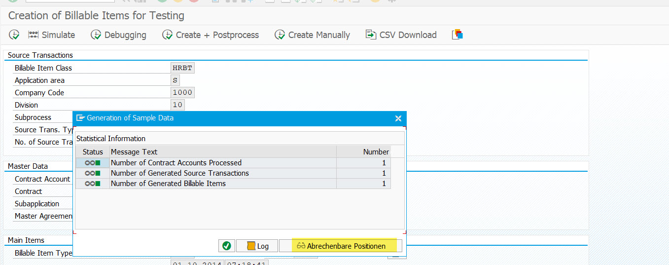 BIT Check and Enrichment – SAPCODES
