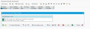 How to reverse goods movement & deleted outbound delivery in SD – SAPCODES